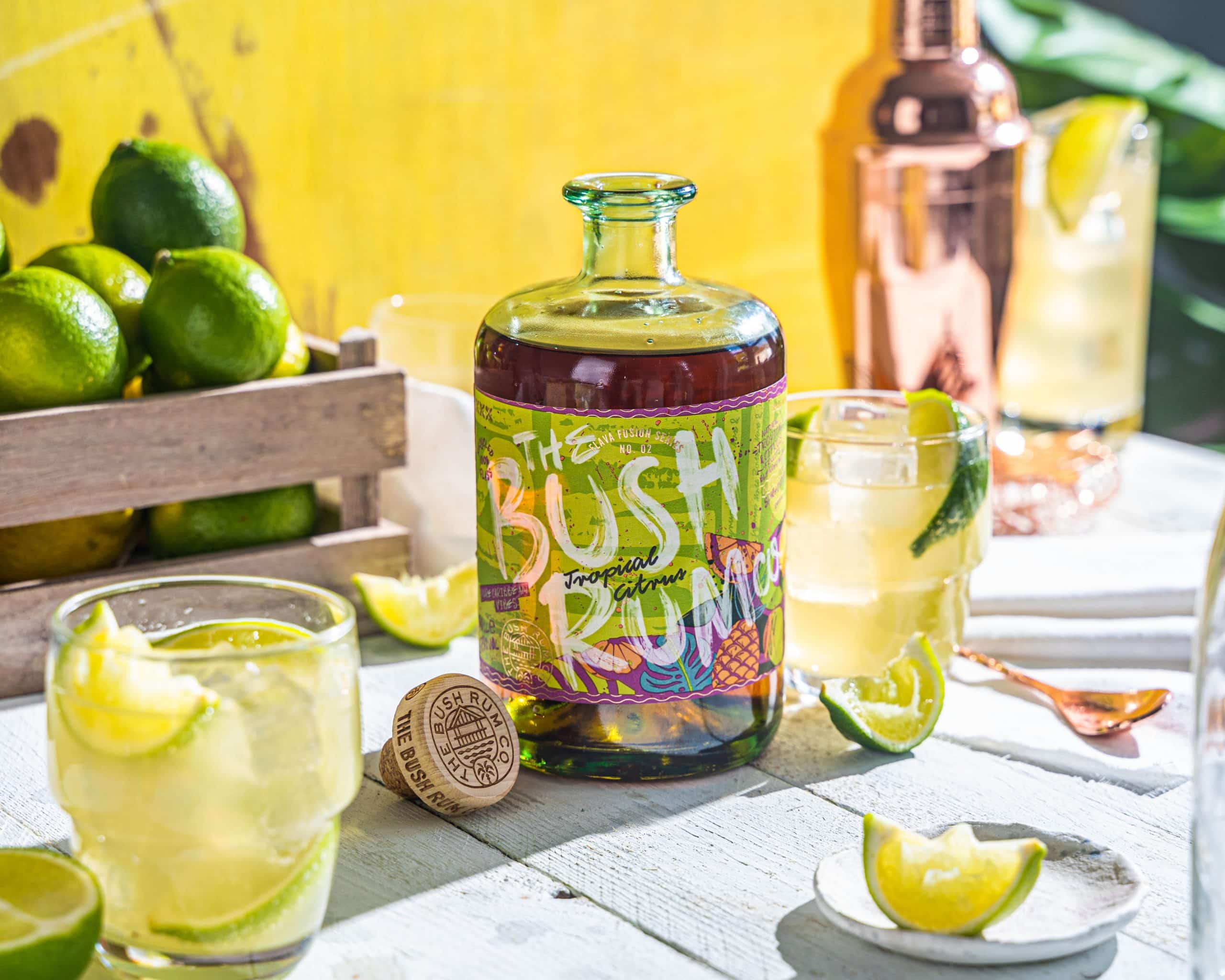 Tropical Citrus & Ginger - Bush Rum Co